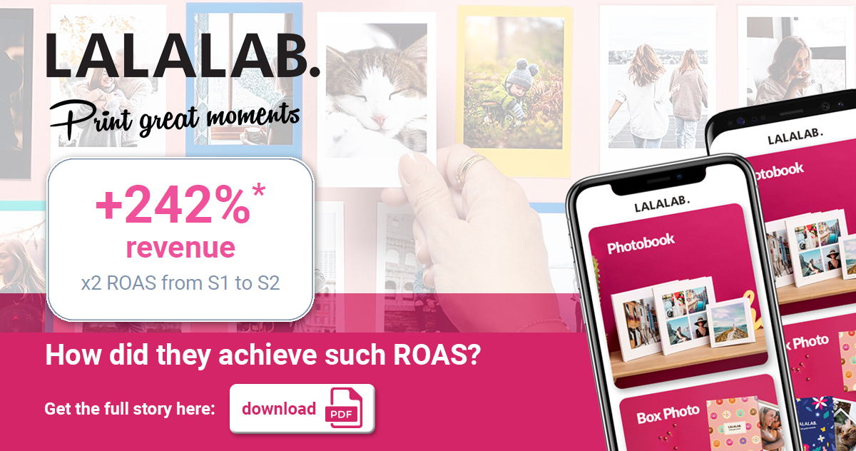 Get creative with re-engagement - LALALAB. Success Case